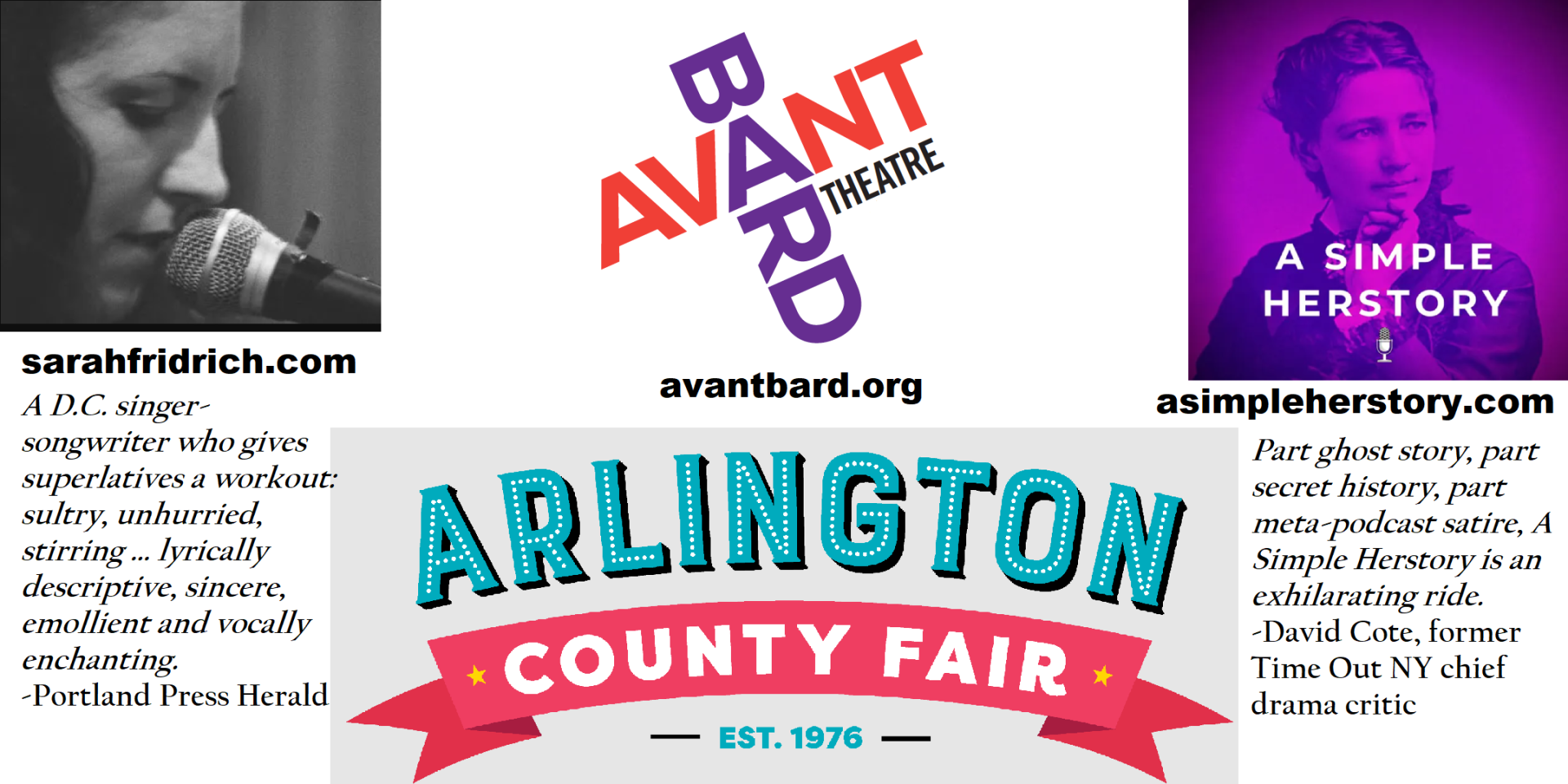 Experience a Sampling of A Simple Herstory - Avant Bard Theatre